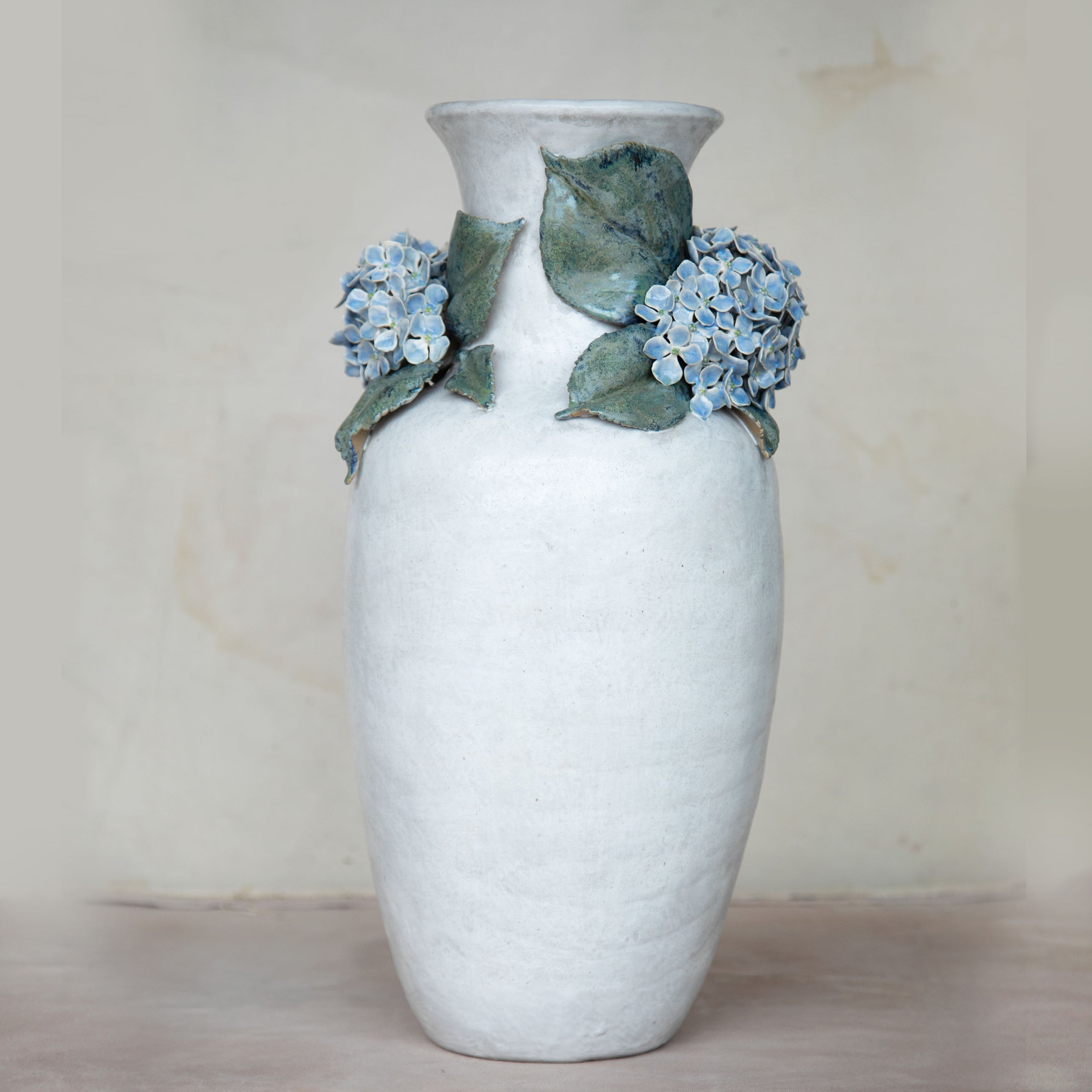 Tall Hydrangea Vase | Vixon's Pottery